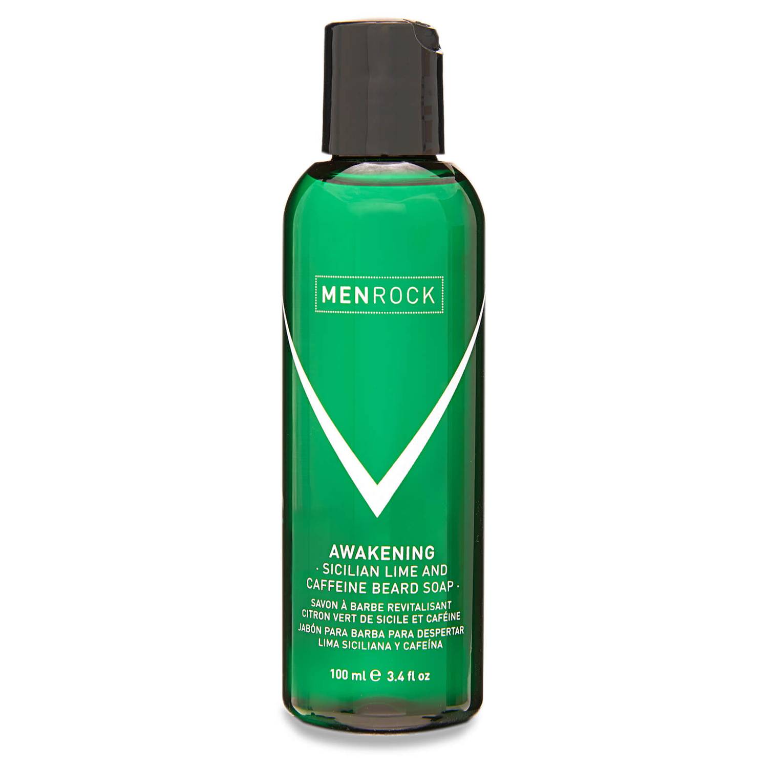 Shop Men Rock Sicilian Lime and Caffeine Awakening Beard Soap in UAE ...