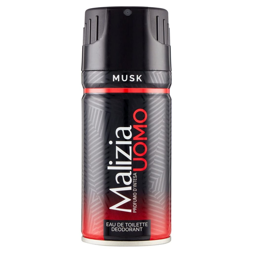 Shop MALIZIA UOMO MUSK Deo Body Spray 150ml in UAE - Feelunique
